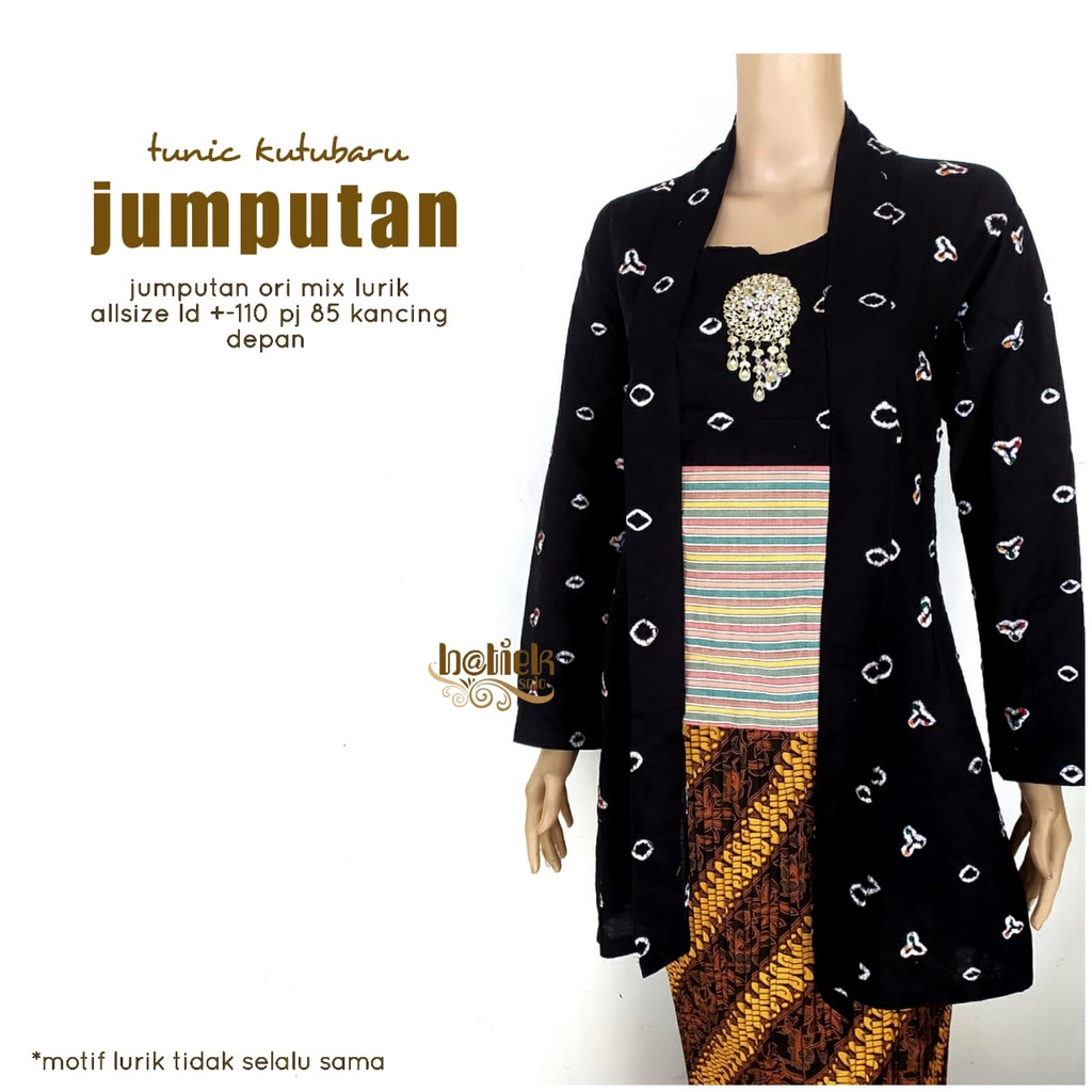 Jual PREMIUM Kebaya Jumputan Ori Kombinasi Kondangan Formal Seragam ...