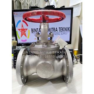 Jual GLOBE VALVE KITZ STAINLESS SS304 JIS10K 3" FIG. 10UPAT | Shopee Indonesia