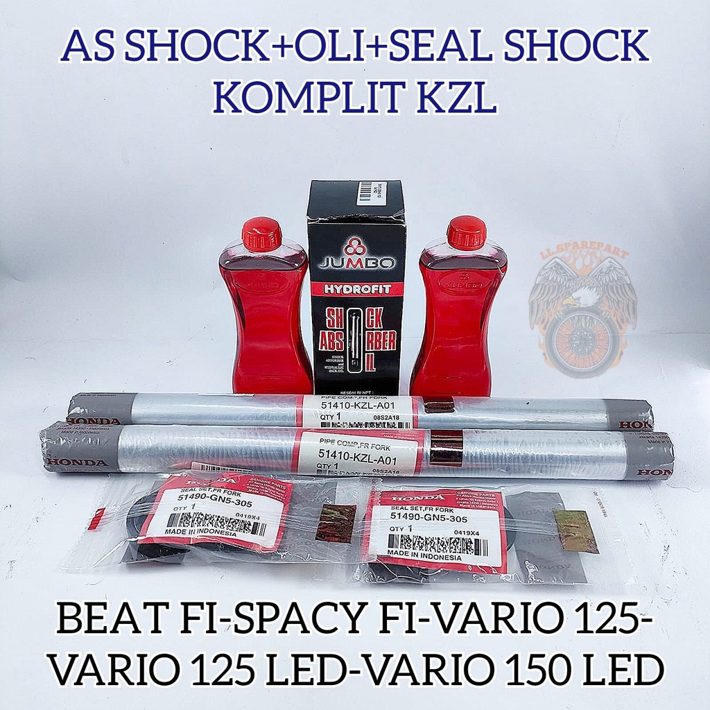 Jual AS SHOCK DEPAN + SEAL ABU SHOCK + OLI HONDA KZL KUALITAS ASLI ORIGINAL BEAT FI, SPACY FI ...
