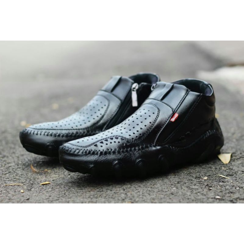 Jual SULTAN FOOTWEAR X PUYOL | Sepatu Kerja Boots Pria Model zipper ...