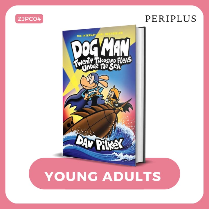 Jual Dog Man 11 HC: Twenty Thousand Fleas Under Sea - 9781338801910 ...