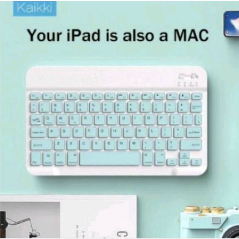 Jual KEYBOARD BLUETOOTH IPAD / ANDROID / IOS / TAB / MACARON 10 INCH ...