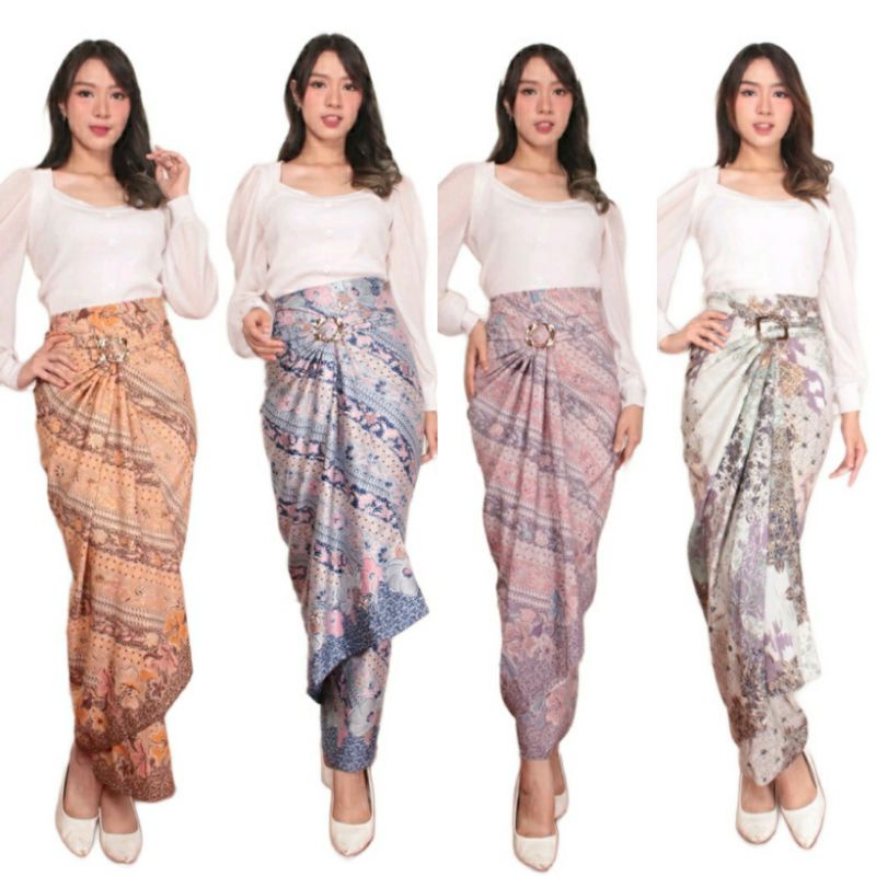 Jual (50 Motif) Rok lilit batik modern motif terbaru / kain batik ...