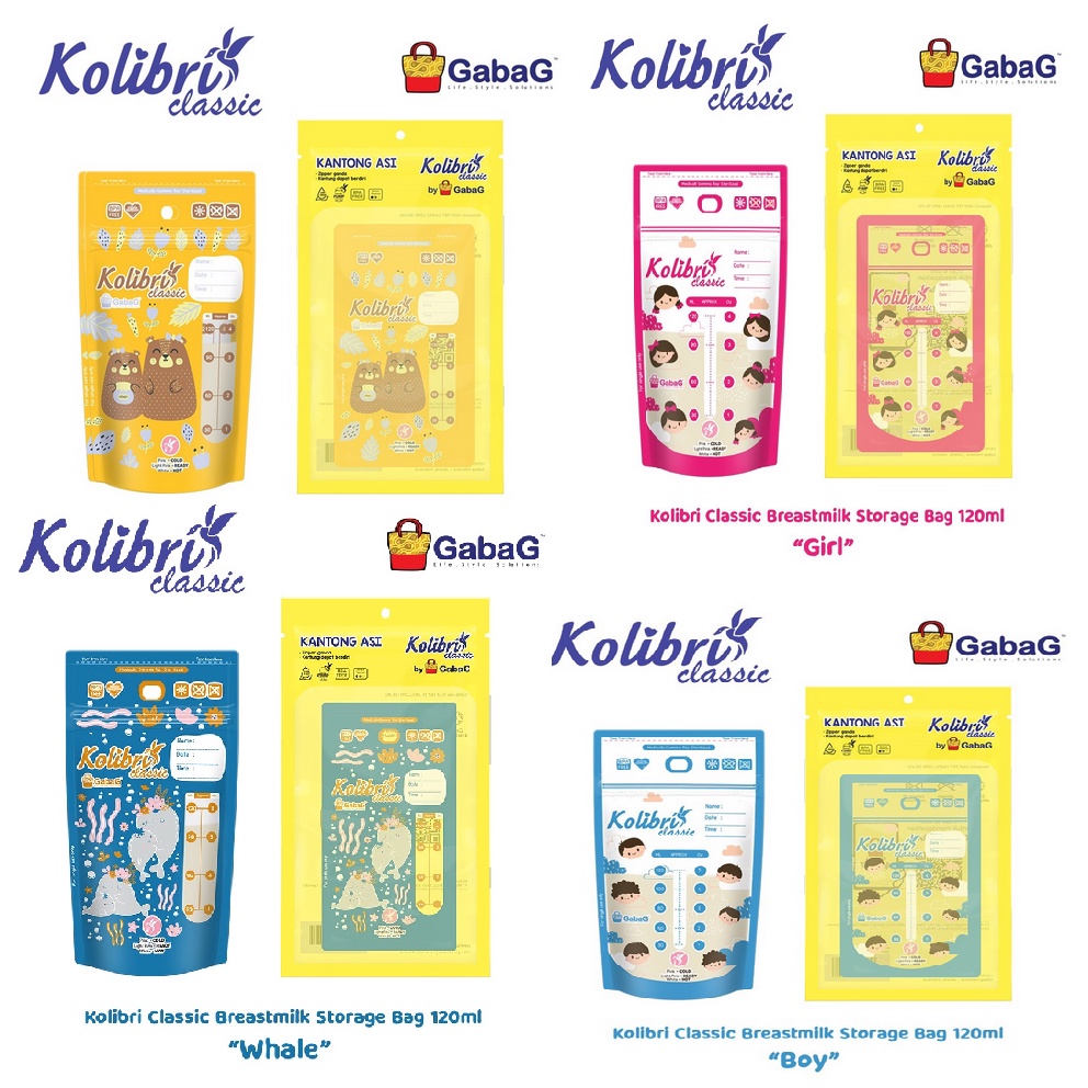 Jual Gabag - Kantong Asi Kolibri Classic 120 ml | Shopee Indonesia