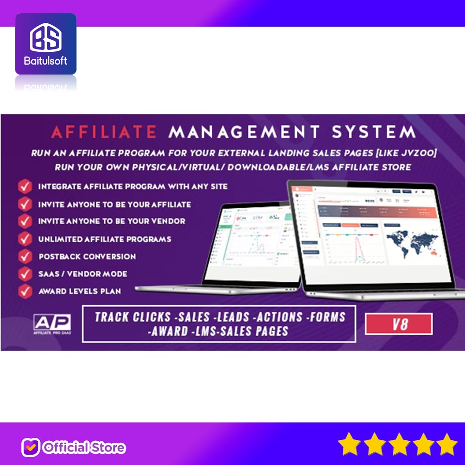Jual SOURCE CODE APLIKASI AFFILIATE MANAGEMENT SYSTEM - PHP PLATFORM | Shopee Indonesia