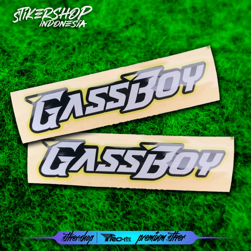 Jual stiker GASSBOY sticker GASS BOY ngab viral | Shopee Indonesia