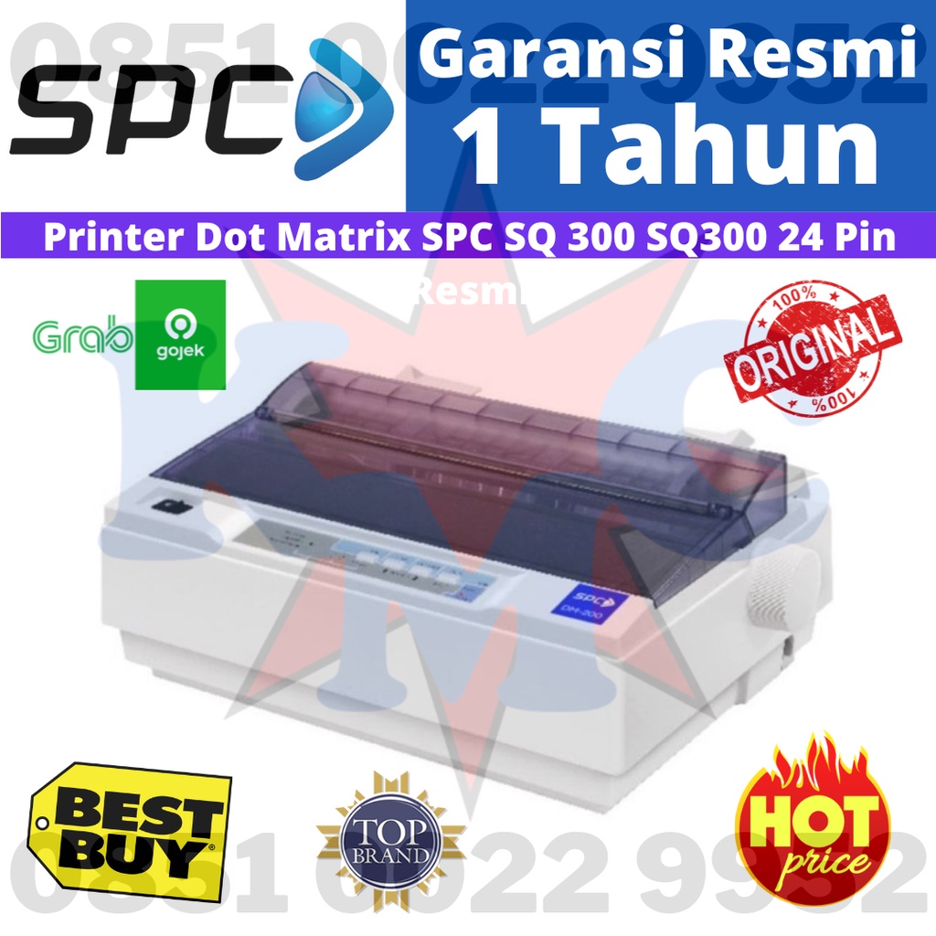 Jual Printer Dot Matrix SPC SQ 300 SQ300 24 Pin Resmi | Shopee Indonesia