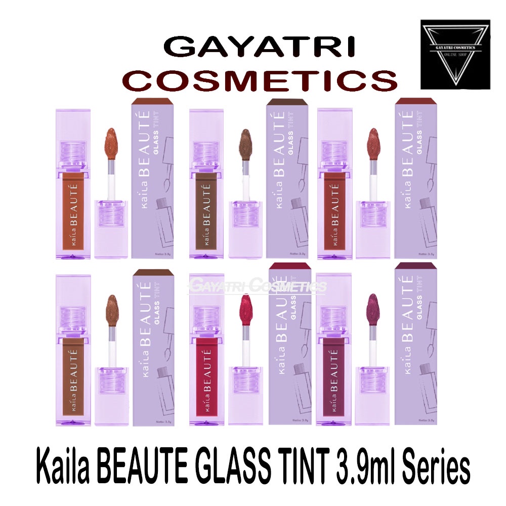 Jual Kaila Beaute glass Tint 3.9ml - Lip Tint Infused Skincare ...