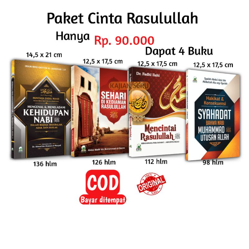 Jual Paket Cinta Rasulullah | Shopee Indonesia