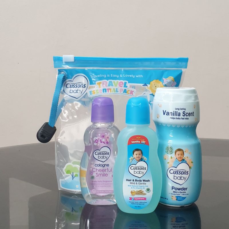 Jual 5 in 1 | 4 in 1 Cussons Baby Daily Essential Pack + Telon, Cussons ...