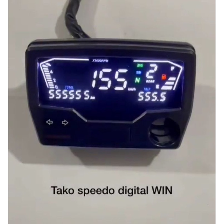 Jual Spedometer digital honda win spidometer digital win 100 | Shopee ...