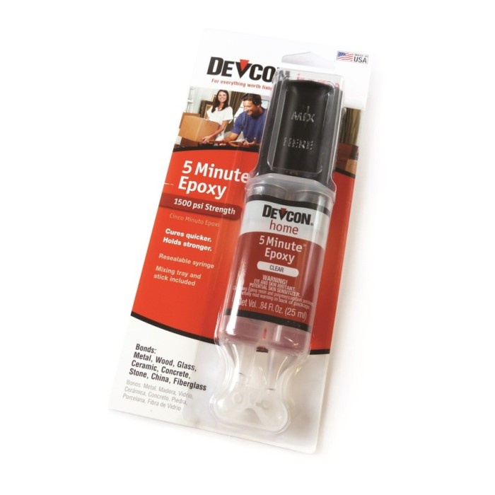 Jual Devcon 5 Minutes Epoxy Clear 25 Ml | Shopee Indonesia