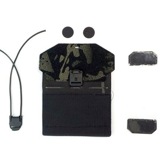 Jual Tactical Admin Pouch Velcro - Plate Carrier Multicam Black FCSK ...