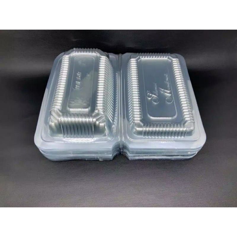 Jual ISI 100Pcs Mika Plastik Ukuran 4x Mika Kotak Makanan Nasi Bolu ...