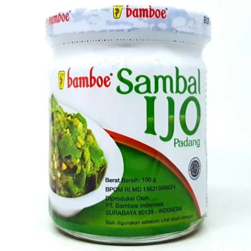 Jual Bamboe sambal ijo kemasan Botol | Shopee Indonesia