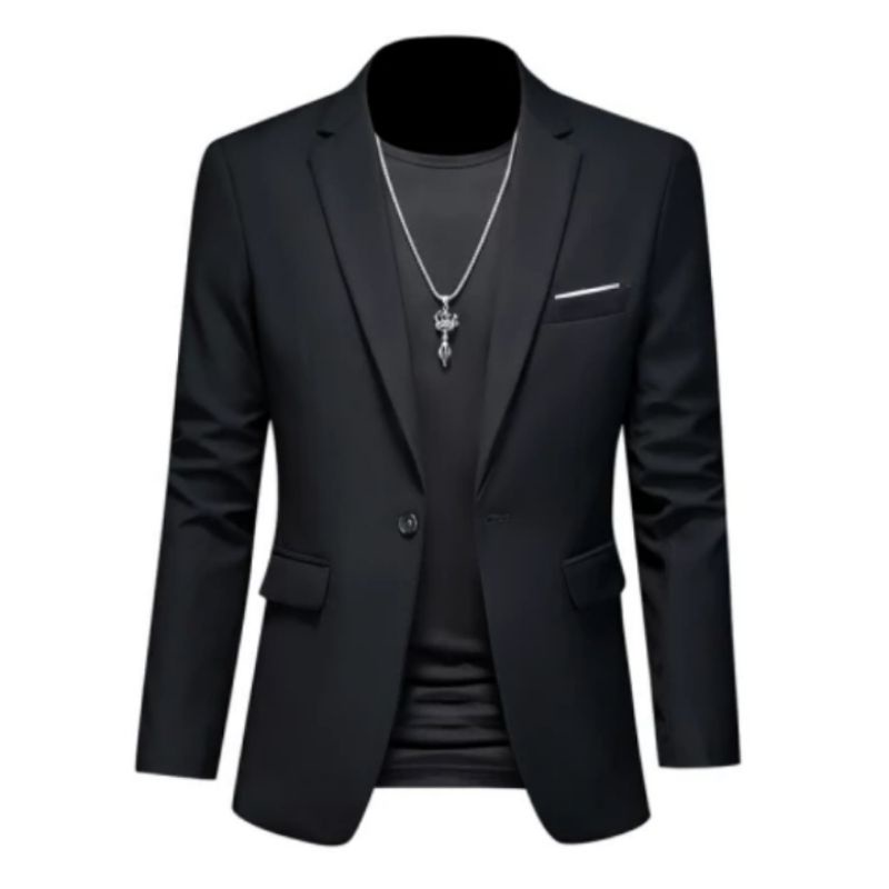 Jual JAS PRIA KUALIATAS TINGGI / JAS PRIA KANTOR ELEGANT / JAS HITAM ...