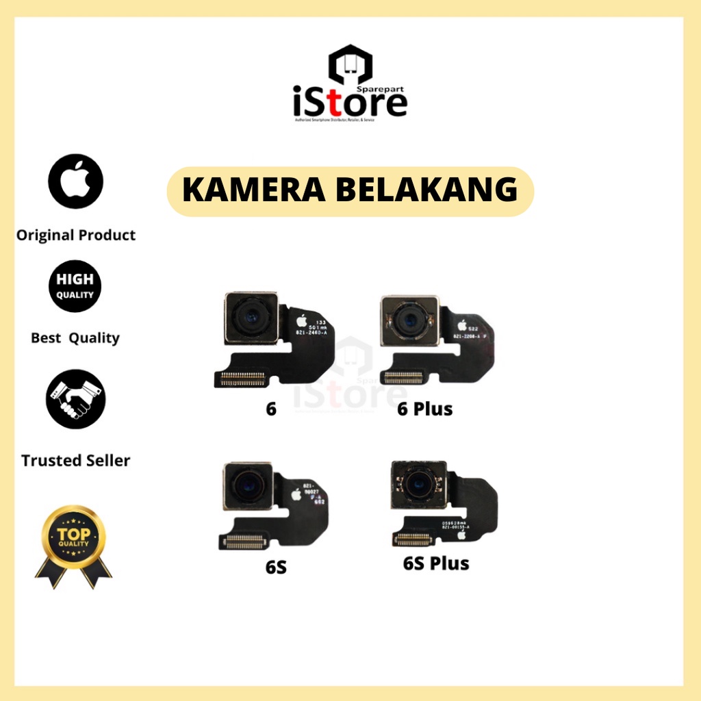 Jual Kamera Belakang 6 6 Plus 6S 6S Plus Back Camera Original | Shopee ...