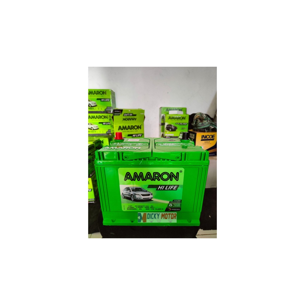 Jual AKI MOBIL FORTUNER DIESEL AMARON HI LIFE 95D26L 65AH AKI KERING NS70L | Shopee Indonesia