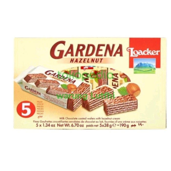 Jual LOACKER GARDENA HAZELNUT 190GR/BOX | Shopee Indonesia