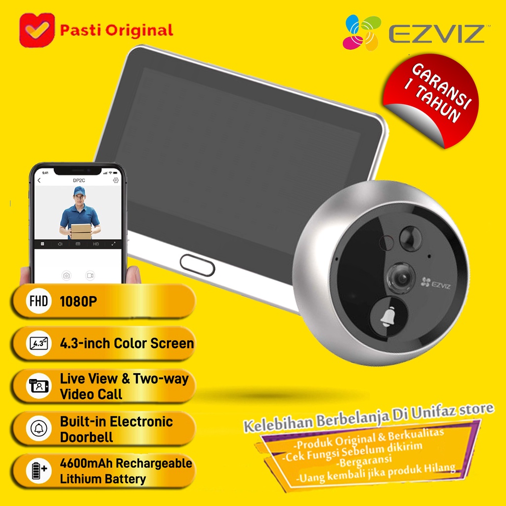 Jual Bel rumah Original / Bell wireless / Bel camera wireless / Bell ...