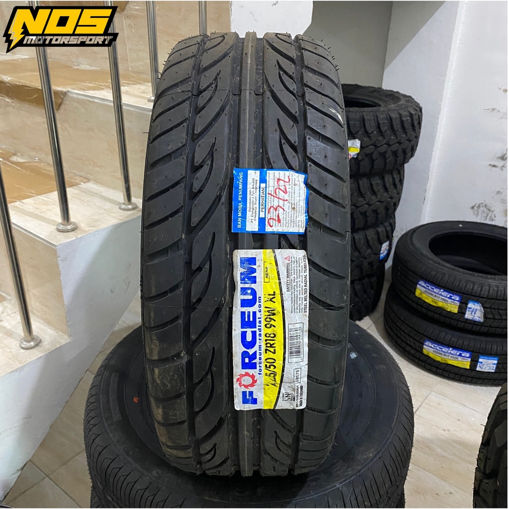 Jual BAN MOBIL FORCEUM UKURAN 225 50 R18 TUBLES MURAH FREE PASANG DI TOKO | Shopee Indonesia