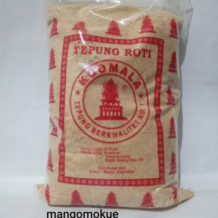 Jual Tepung-Roti-Panir- Tepung Panir/ Roti Halus Koomala/Kumala 1 Kg ...