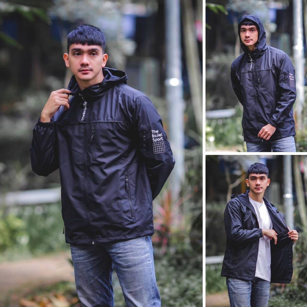 Jual JAKET PARASUT PRIA NASA WATERPROOF SIZE M L XL ORIGINAL THE BOJIEL ...
