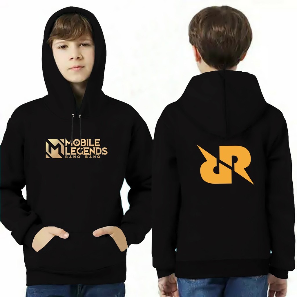 Jual MOBILE LEGEND RRQ Jaket Hoodie Anak Viral Bahan Fleece II Jumper ...