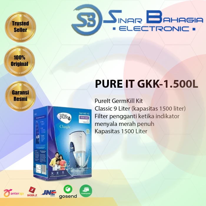 Jual PURE IT GKK 1500L Pure it (KHUSUS BANDUNG ) | Shopee Indonesia