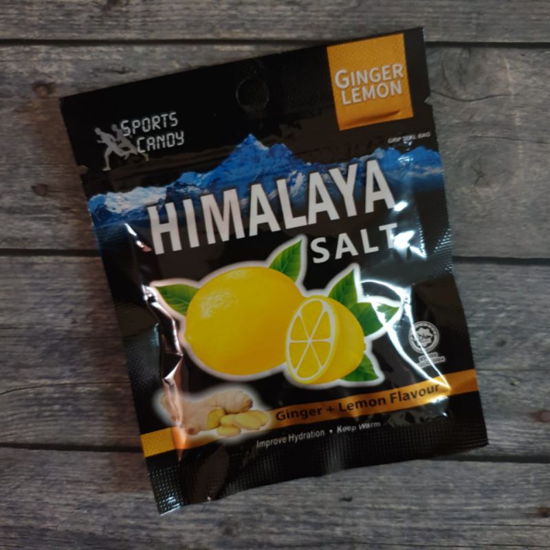 Jual Himalaya Salt Sports Candy Ginger Lemon Permen Singapore | Shopee ...