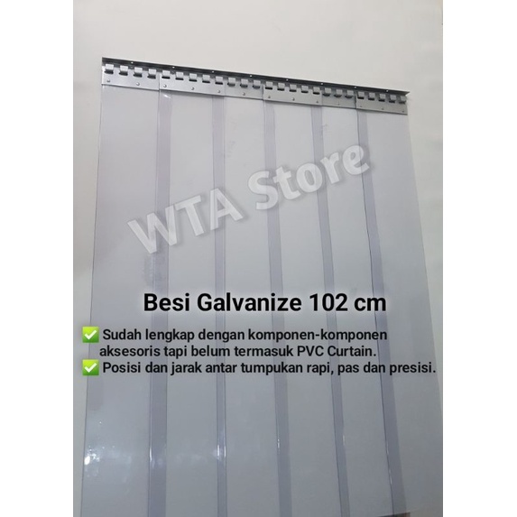 Jual BRACKET/BRAKET/BREKET HANGER - GANTUNGAN B/G( galvanize) utk Tirai ...