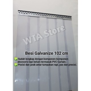 Jual BRACKET/BRAKET/BREKET HANGER - GANTUNGAN B/G( galvanize) utk Tirai ...