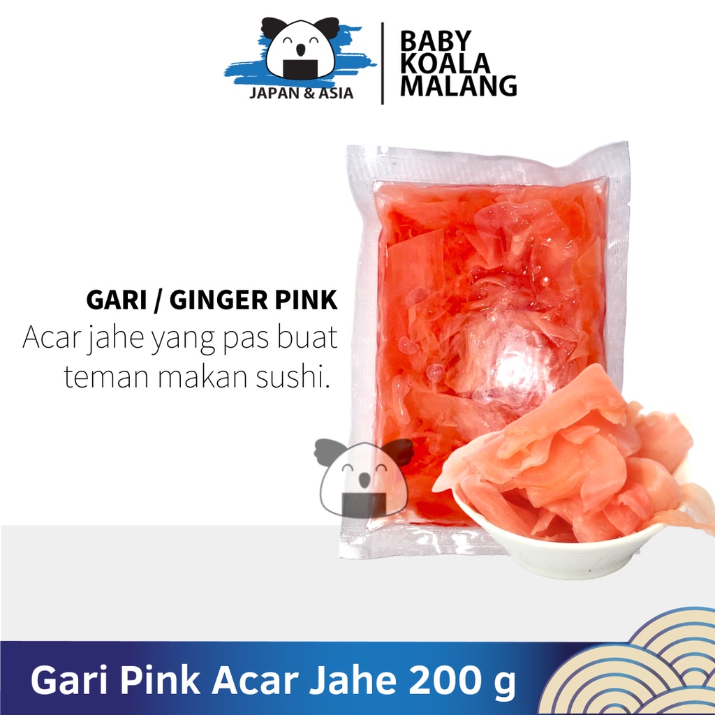 Jual GARI PINK Acar Jahe Pink Manis 200 g Halal │ Gary Pink Import ...