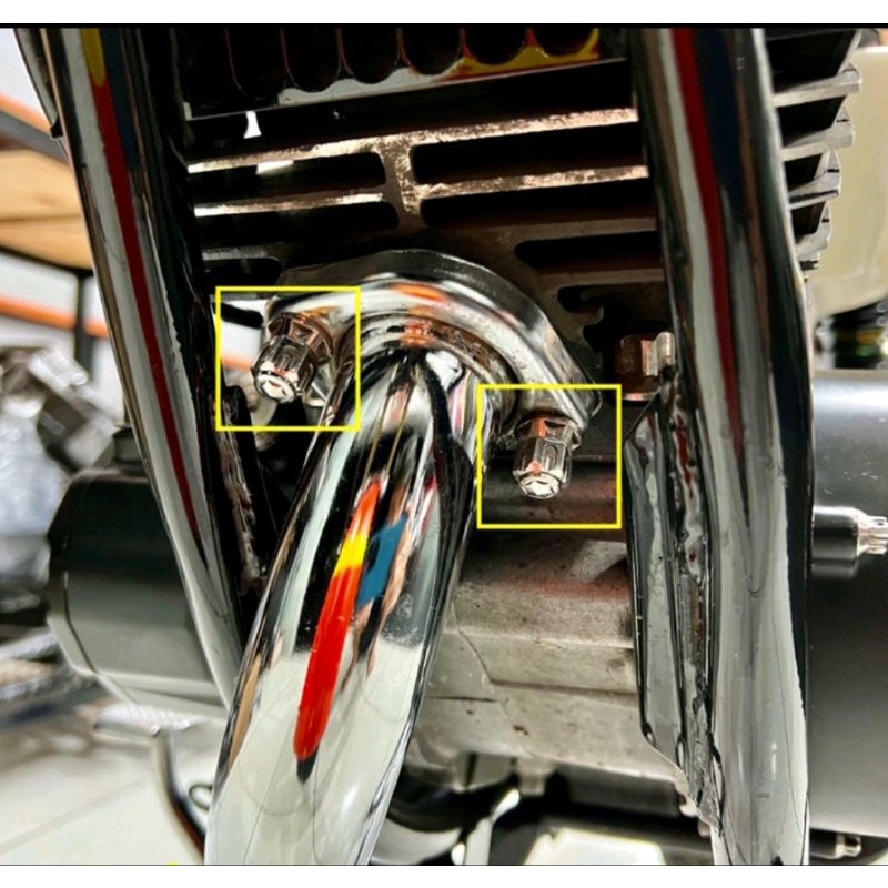 Jual Probolt mur knalpot Rx king mur 12 topi (2biji) | Shopee Indonesia