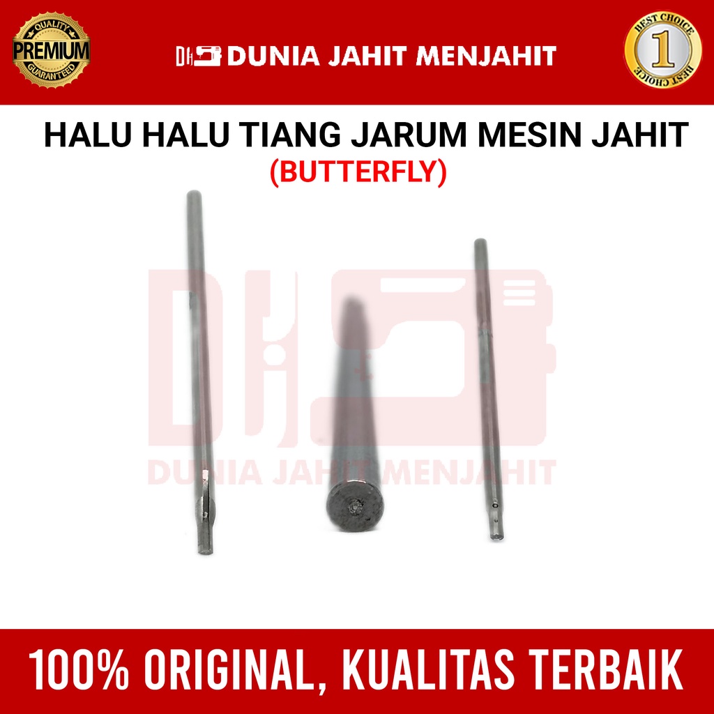 Jual 100% ORI Tiang jarum / halu halu jarum mesin jahit butterfly ...
