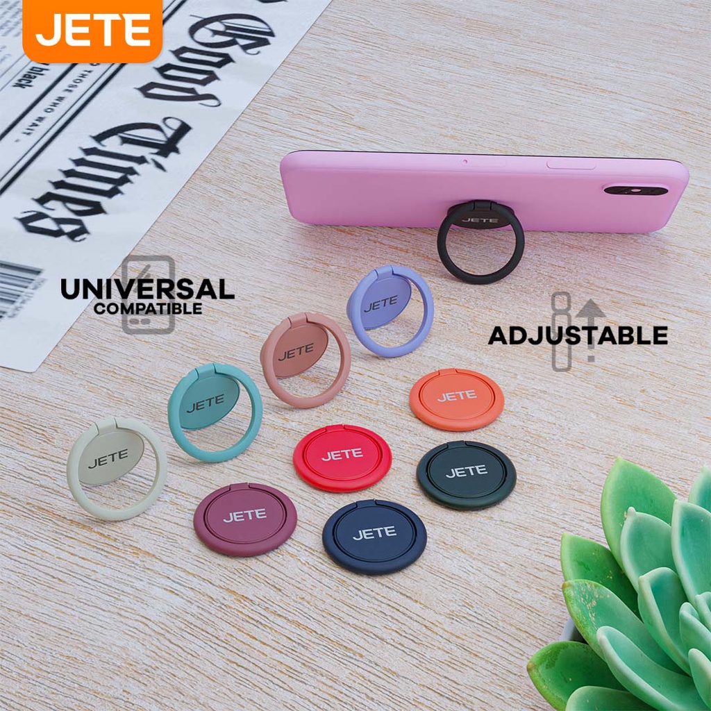 Jual JETE H9 Ring Holder Hp - Ring Cincin Handphone Stand Finger Grip ...