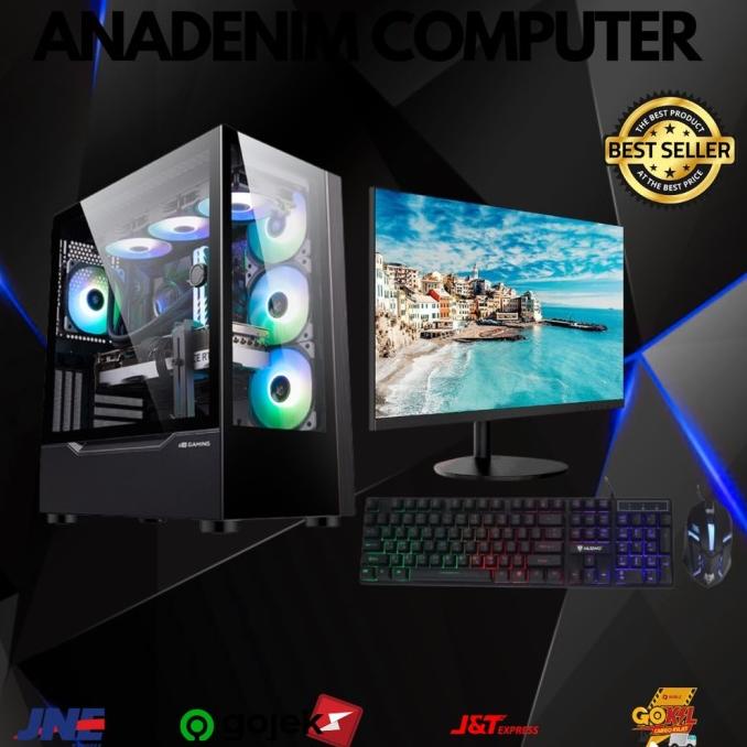 Jual PC GAMING LENGKAP MONITOR 24 INCH INTEL H61/CORE I5 3470/HDD 500 REF5454345E | Shopee Indonesia
