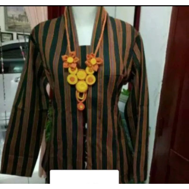 Jual KEBAYA LURIK SURJAN LURIK KAIN BATIK BAJU ADAT TRADISIONAL KHAS JAWA SOLO JOGJA | Shopee ...