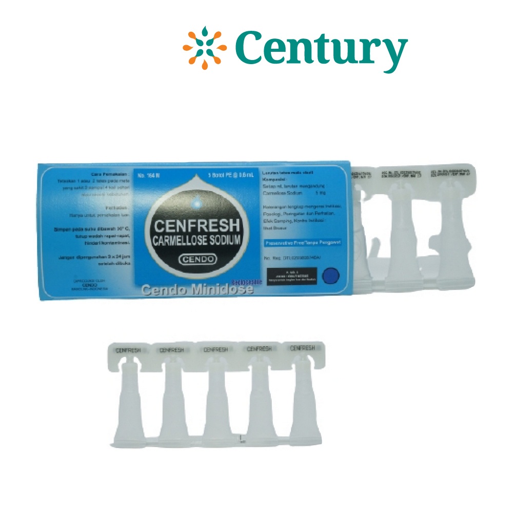 Jual CENDO CENFRESH MONODOSE 0,6 ML / TETES MATA / MATA KERING | Shopee ...