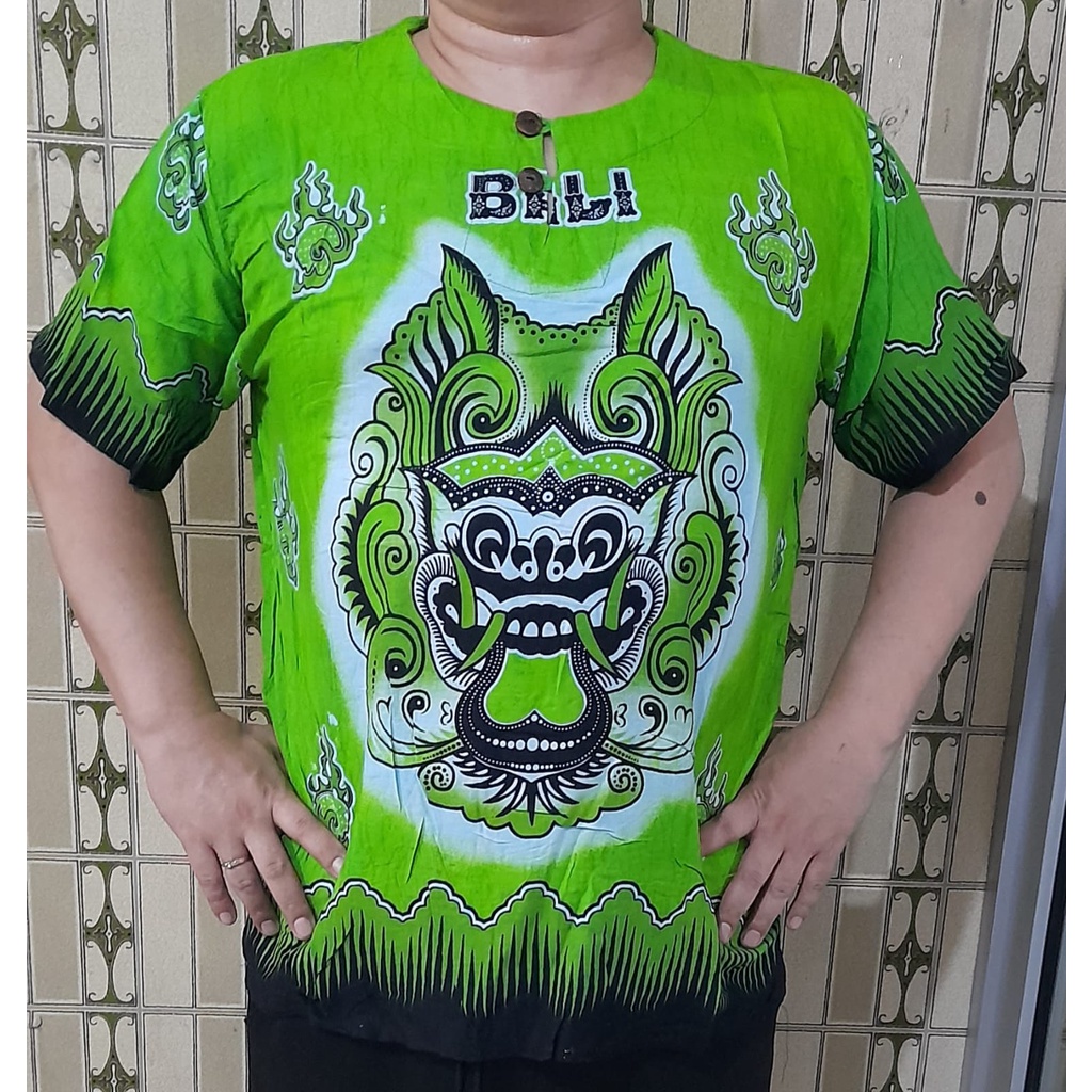 Jual Atasan Baju Barong Bali Motif Barong Warna Size Jumbo - CTShop ...