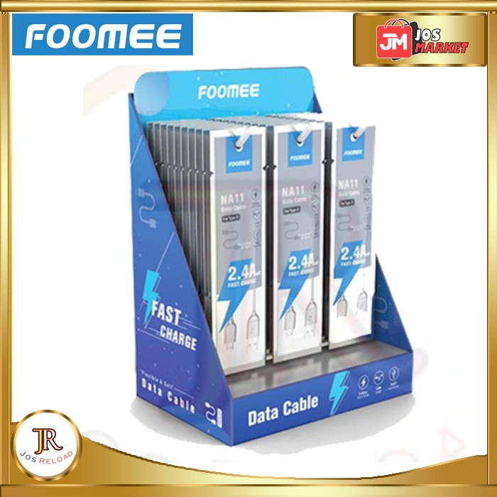 Jual Kabel Data Type C Fast Charging FOOMEE NA11 1 box isi 30pcs ...