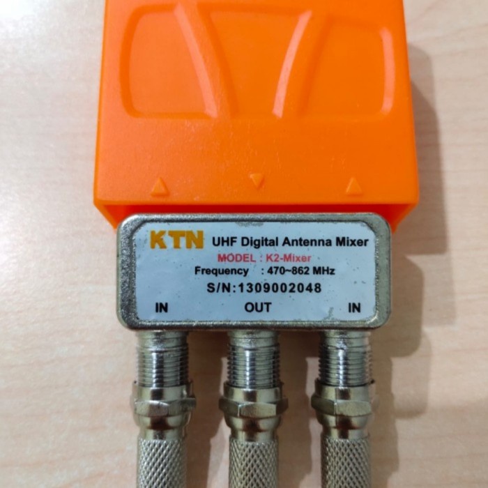 Jual Antena Mixer Uhf Digital Antena Mixer / Ktn K2 / Alat Penggabung 2 Antena Tv | Shopee Indonesia