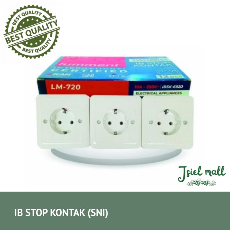 Jual Ib Stop Kontak SNI Lumment | Shopee Indonesia