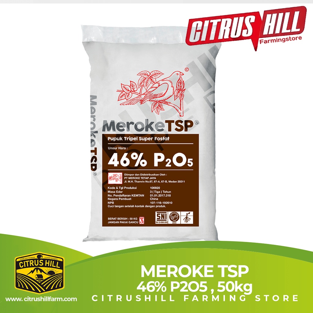 Jual MEROKE TSP - 50kg (1 KARUNG) | Shopee Indonesia