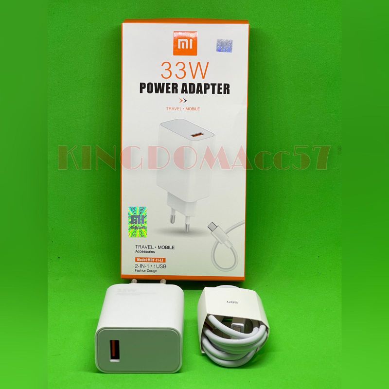 Jual Charger Xiaomi POCO F3 / F3 5G ORIGINAL 33W TURBO Charge USB C ...