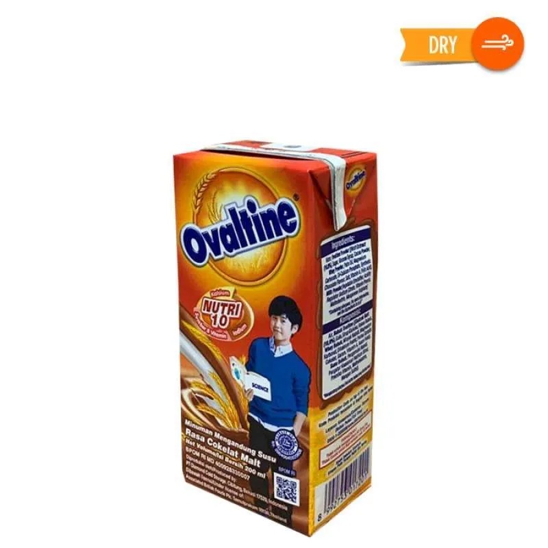 Jual OVALTINE UHT MILK CHOCO MALT 200 ML | Shopee Indonesia