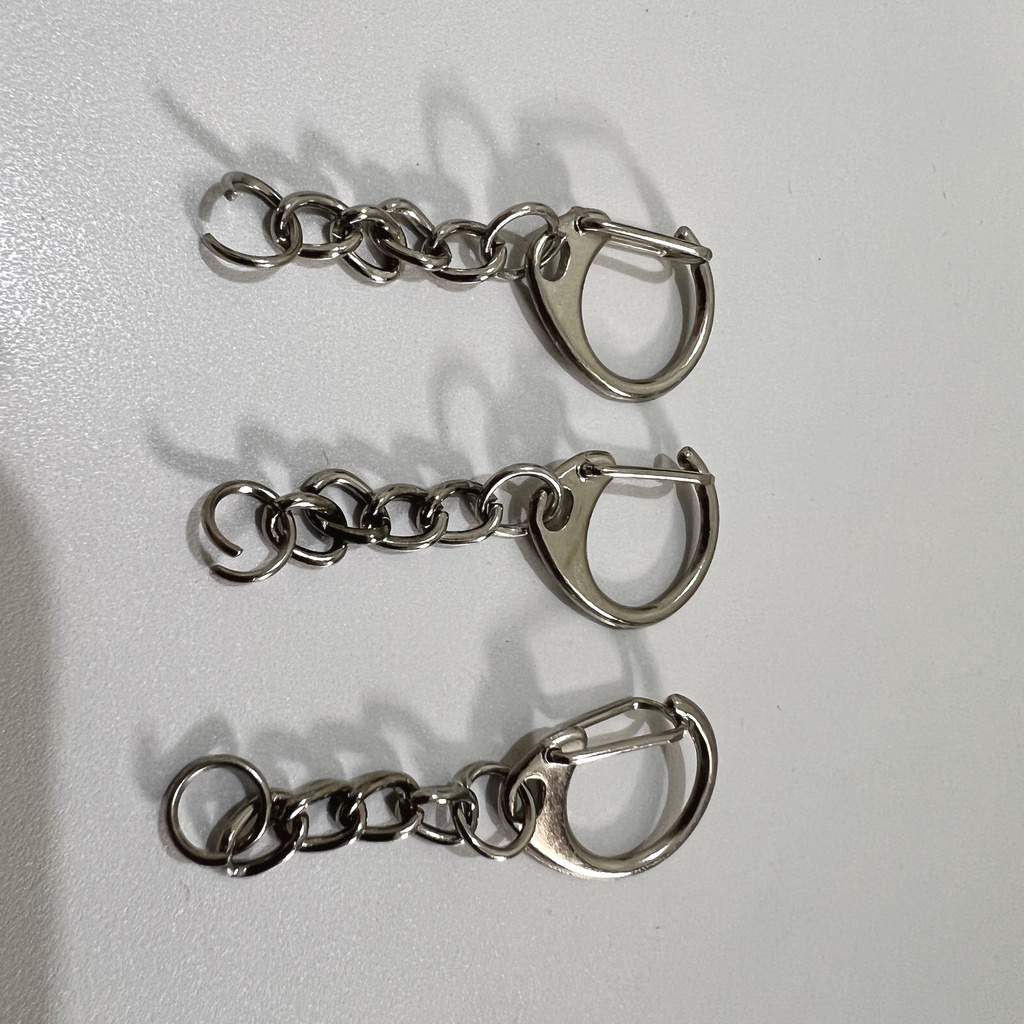 Jual Gantungan Udang Rantai Kunci Stainless Steel SATUAN Besar Keychain ...