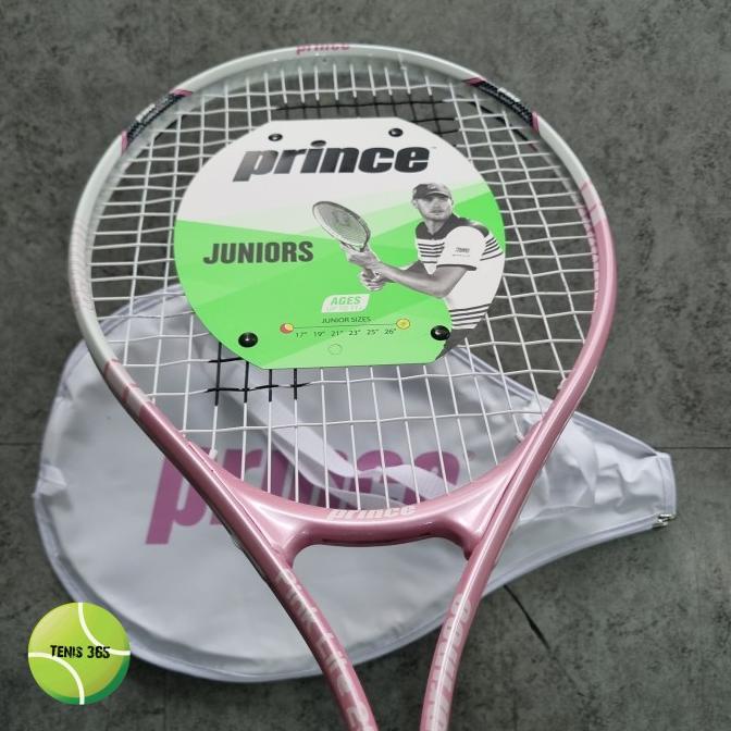 Jual Raket Tenis Anak Prince Pink Lite 25 ( 230gr / 105" ) anak 8 ...