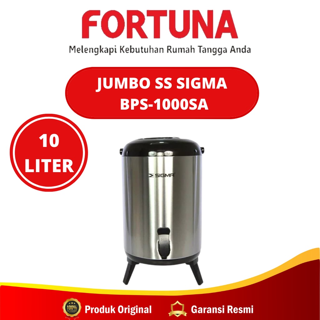 Jual Jumbo SS 10L SIGMA BPS-1000SA / Jumbo SIGMA Drink Jar / Jumbo ...