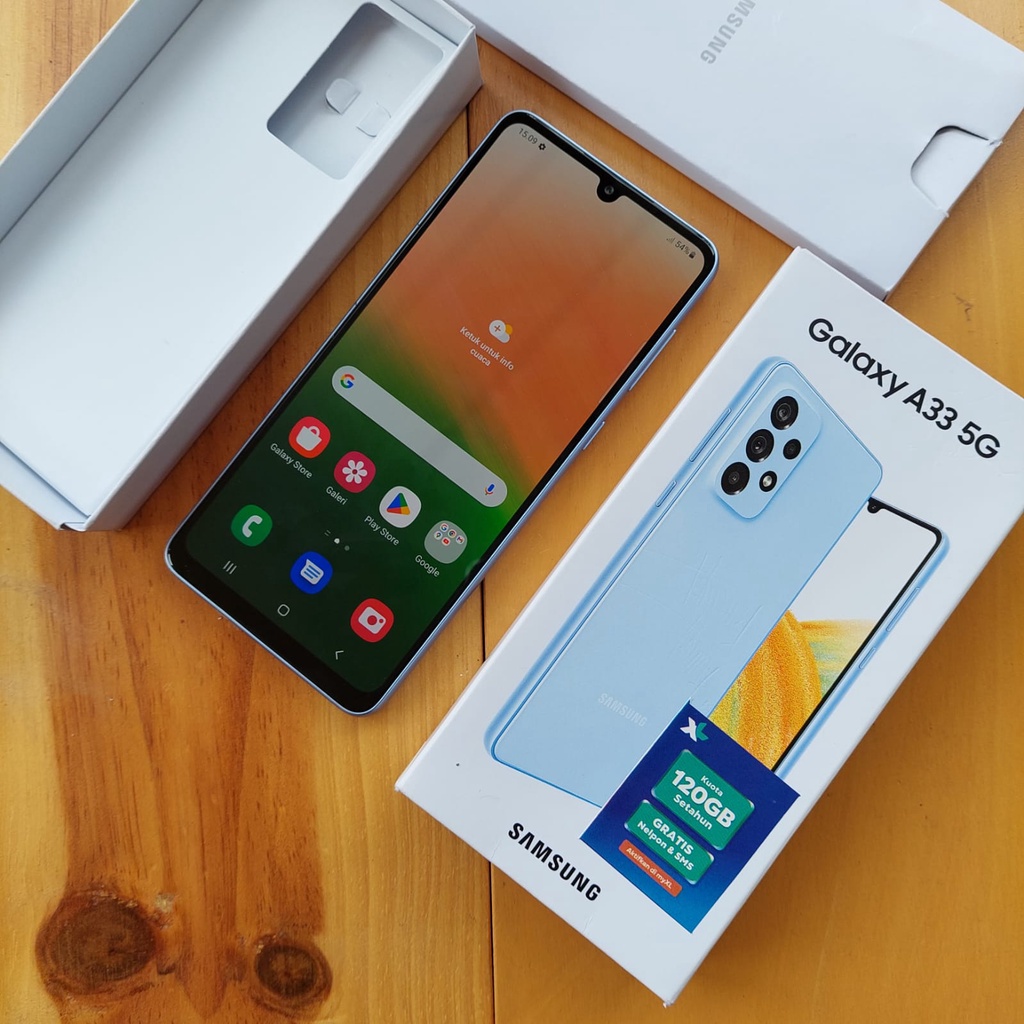 Jual SAMSUNG A33 5G SECOND 8/128GB HANDPHONE SECOND HP SEKEN HP BEKAS ...